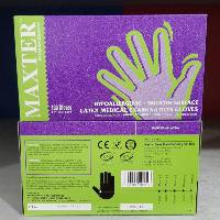 Jual Maxter Exam Gloves Box Isi 100pcs , Handscoon Latex Maxter Glove ...