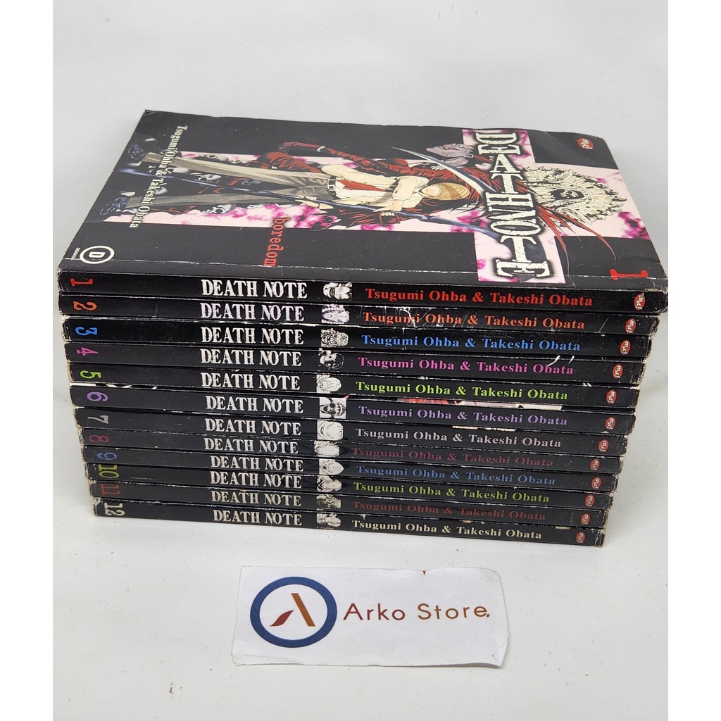 Jual Komik Death Note Deathnote Original Second | Shopee Indonesia