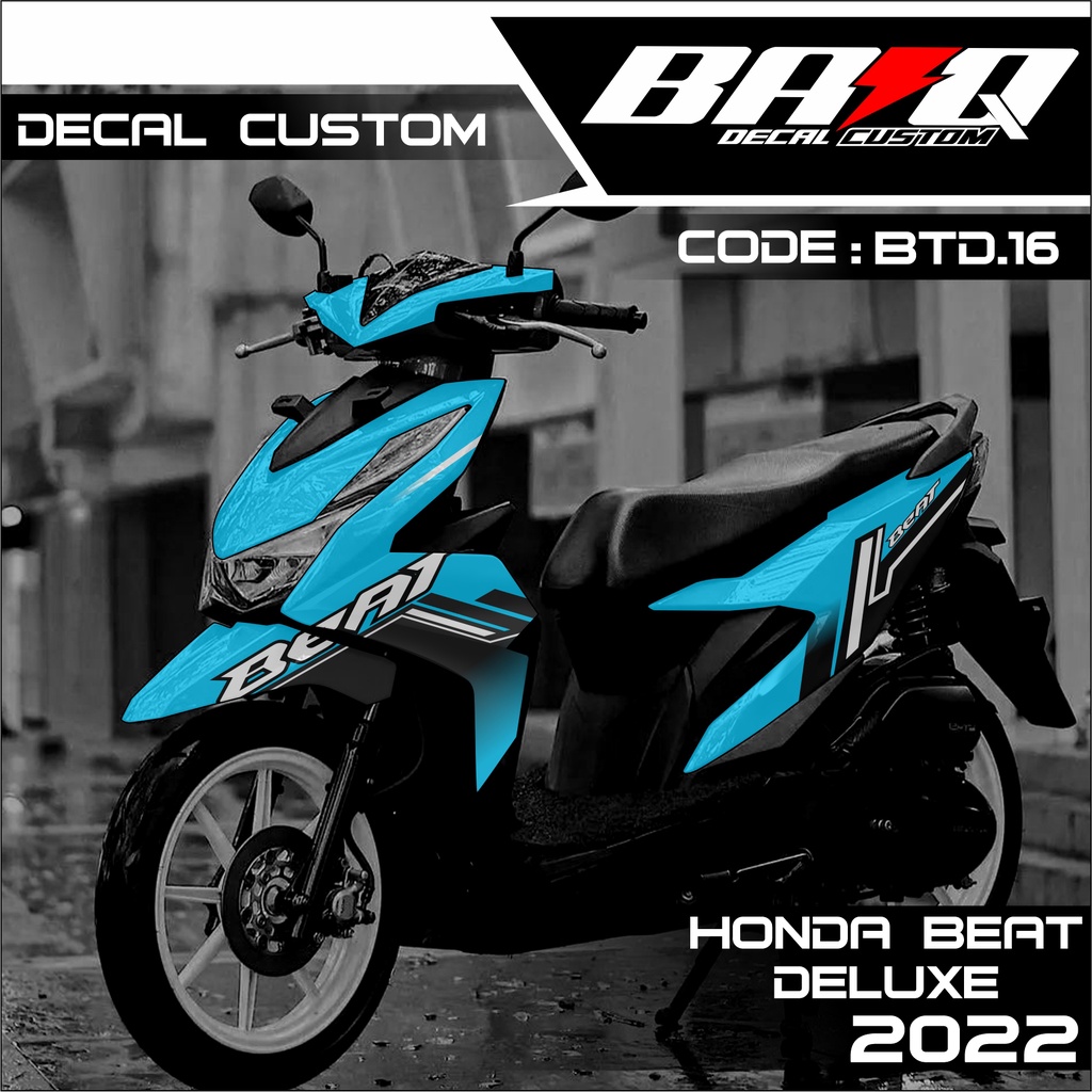 Jual DECAL HONDA BEAT DELUXE 2022 - DECAL BEAT DELUXE 2022 VARIASI ...