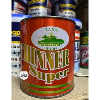 Jual Thinner / Tiner / Pengencer Cat F1 ND Super Kemasan Kaleng 1 ltr 1 ...