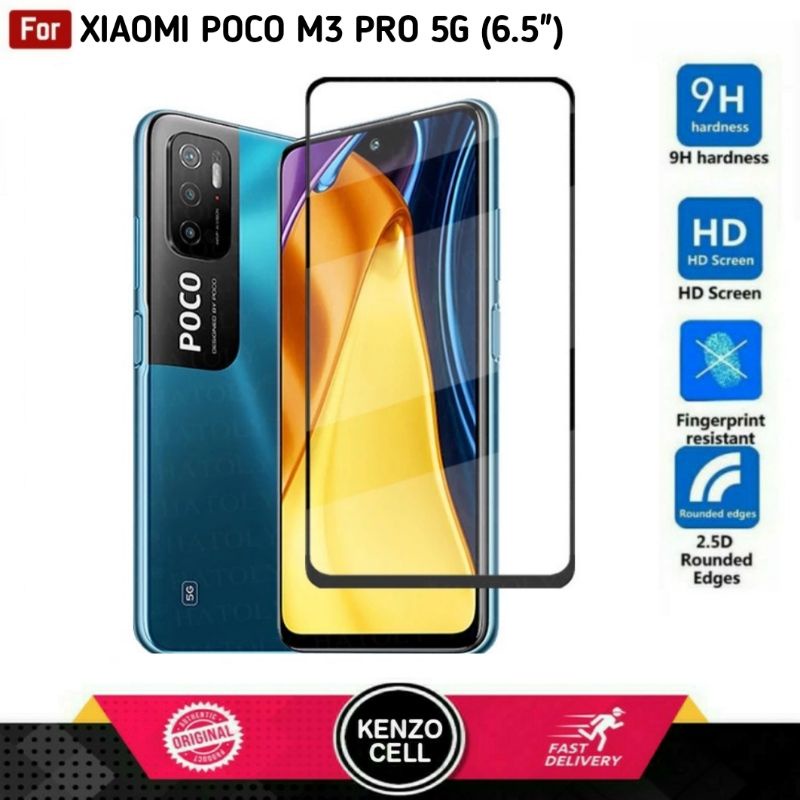 Jual Xiaomi Poco M3 Pro 5G Tempered Glass - Gorila Glass. Anti Gores Tg ...