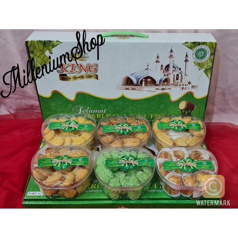 Jual Paket Lebaran Merk King (butter cookies super) | Shopee Indonesia