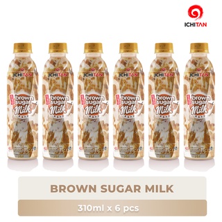 Jual Ichitan Brown Sugar Milk 310ml | Bundling 6 Indonesia|Shopee Indonesia