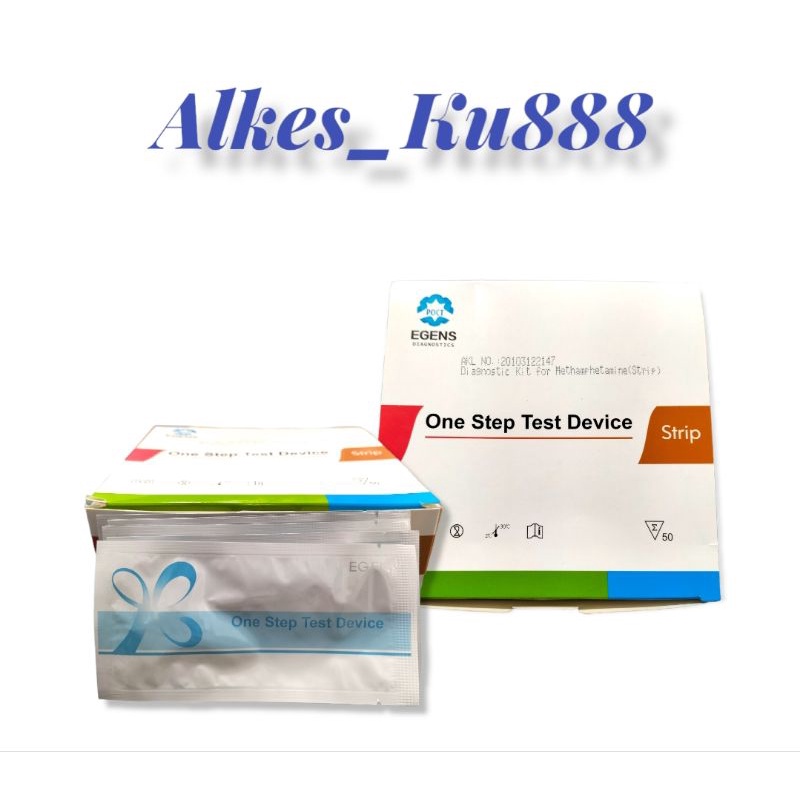 Jual URINE TES One Step Tes Device Strip EGENS DIAGNOSTICS 1 PANEL ALAT ...