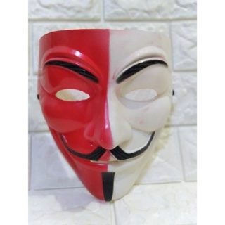 Jual Topeng Hacker / Topeng Anonymous / Topeng Heker Merah Putih ...