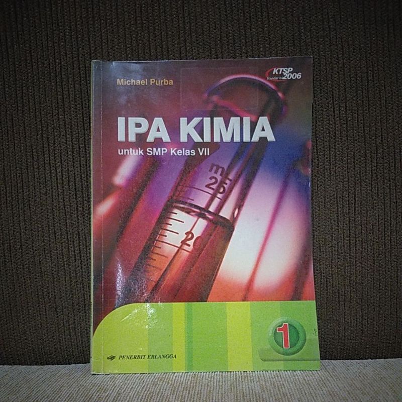 Jual BUKU BEKAS MURAH IPA Kimia SMP kelas 7 Michael Purba Penerbit ...