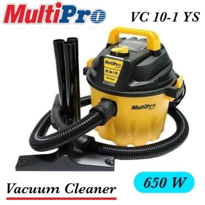 Jual Vacuum Cleaner MultiPro VC 10-1 YS (650 Watt) | Shopee Indonesia