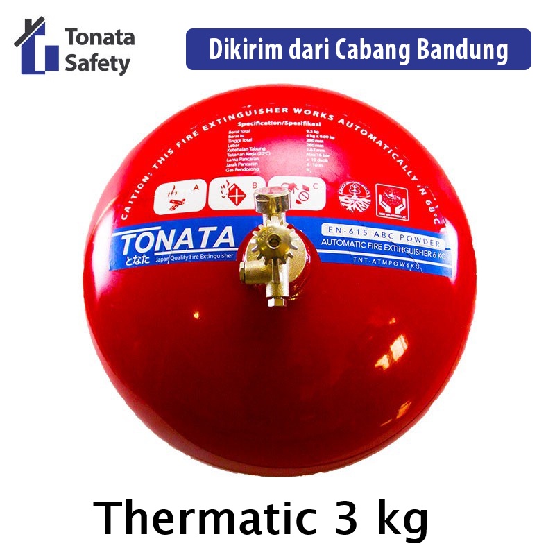 Jual Automatic Thermatic Pemadam Api Otomatis / ABC Powder 3 kg Tonata ...