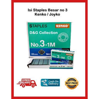 Jual ISI STAPLES BESAR NO 3 ISI STAPLES BESAR MURAH | Shopee Indonesia