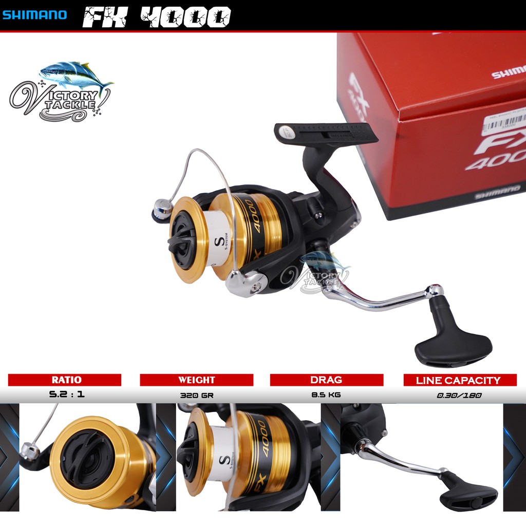 REEL PANCING SHIMANO 2019 FX 4000 | Shopee Indonesia