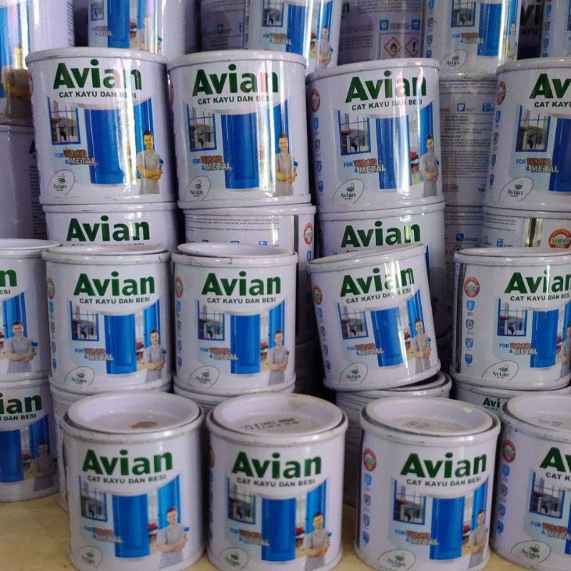 Jual CAT KAYU/BESI AVIAN 200cc, 100cc, 50cc, 25cc Warna Lengkap ...