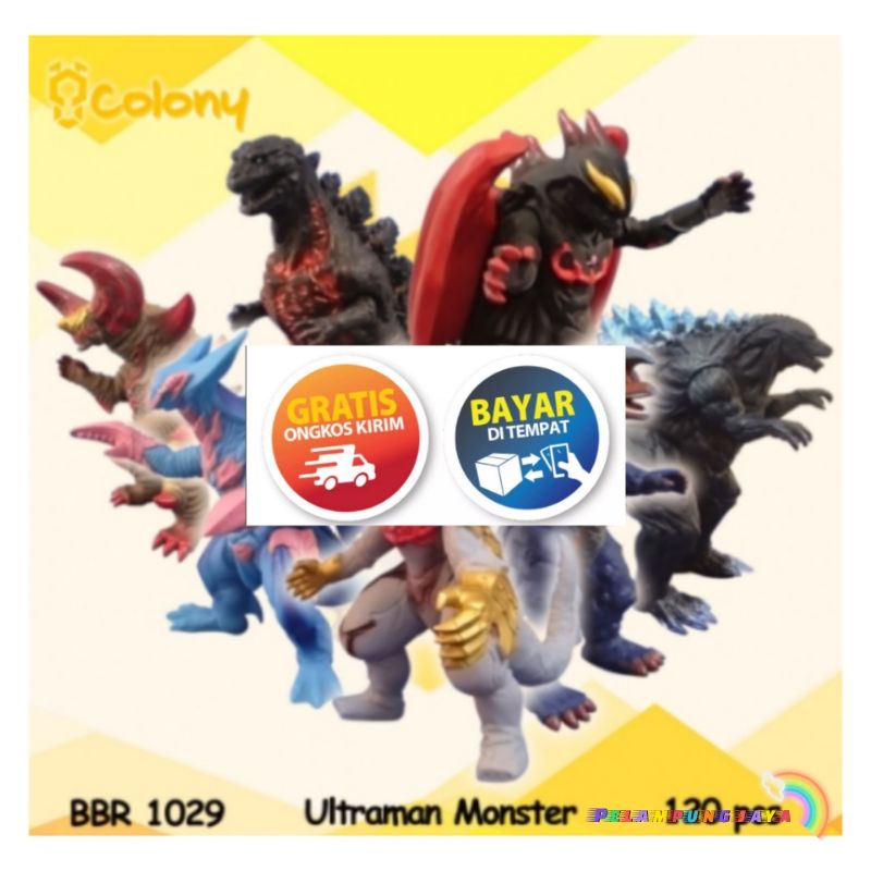 Jual Ultramen Monster Zegan Belial Kaizu Chimera Godzilla Monster ...