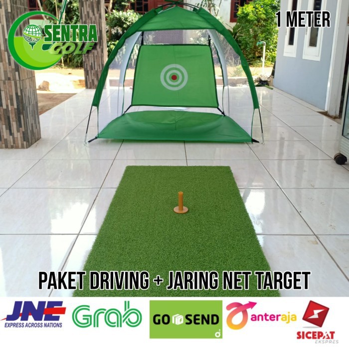 Jual Paket Jaring Target 1 Meter & Karpet Driving Range Golf 100x50 cm ...