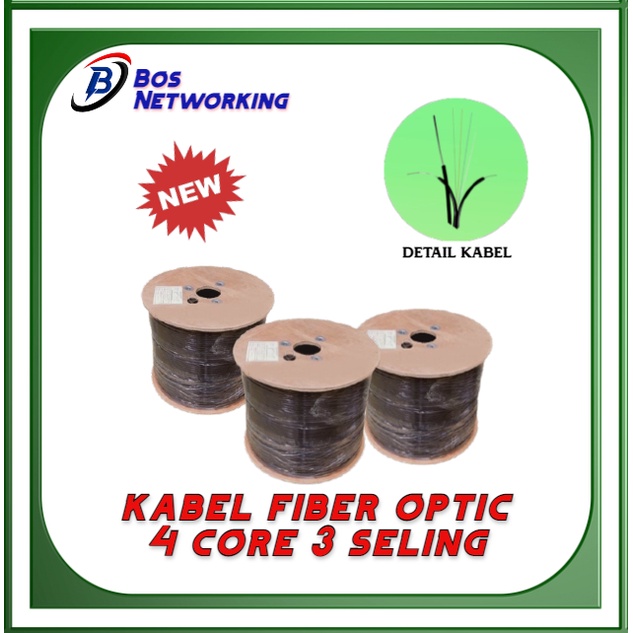 Jual Kabel Fiber Optic Dropcore 4 Core 3 Seling FTTH Kabel Fiber Optik ... Jual Kabel Fiber Optic Dropcore 4 Core 3 Seling FTTH Kabel Fiber Optik ...