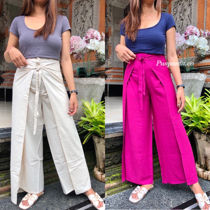 Jual Kulot Linen Wrap | Kulot Katun Rayon premium lembaran | celana ...