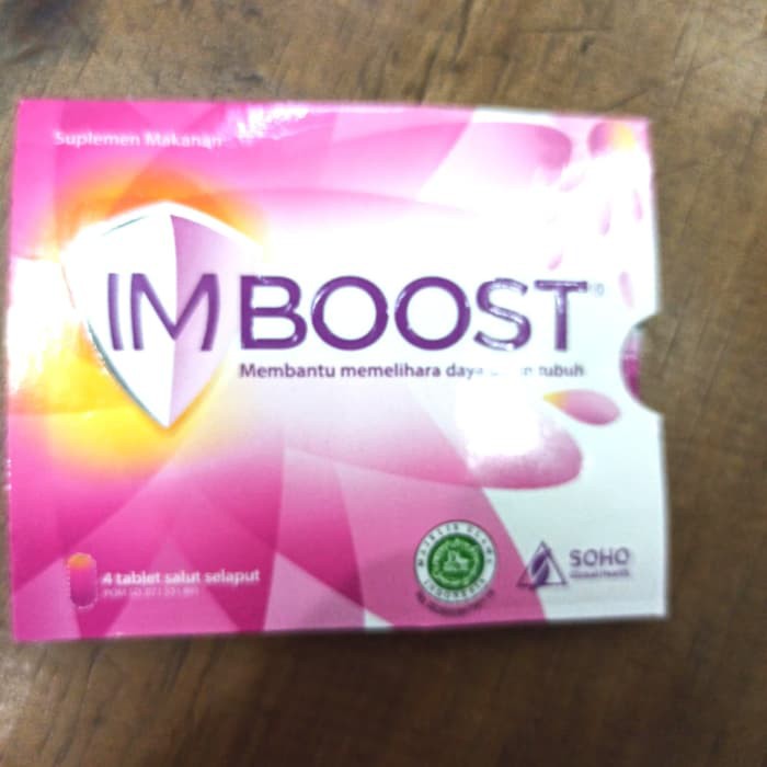 Jual IMBOOST Tablet isi 4 kaps Membantu Daya Tahan Tubuh | Shopee Indonesia