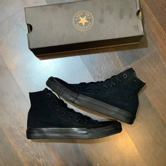 Jual Converse full black | Shopee Indonesia