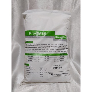 Jual Gips Putih stone probase dental plaster 1kg | Shopee Indonesia
