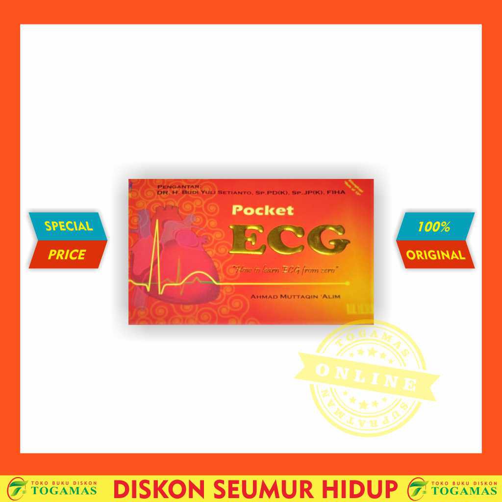 Jual BUKU KEDOKTERAN POCKET ECG ( AHMAD MUTTAQIN 'ALIM ) | Shopee Indonesia