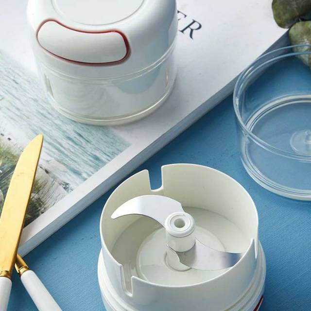 Jual Mini Manual Food Chopper / Blender Kecil / Blender Portable ... Jual Mini Manual Food Chopper / Blender Kecil / Blender Portable ...