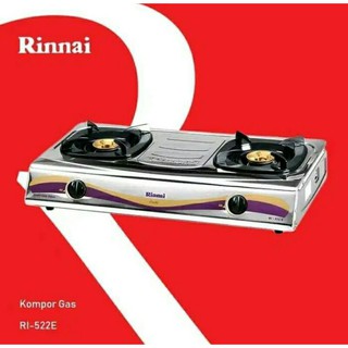 Jual KOMPOR GAS STAINLESS RI-522 E RINNAI / RINNAI RI 522 E KOMPOR GAS ...