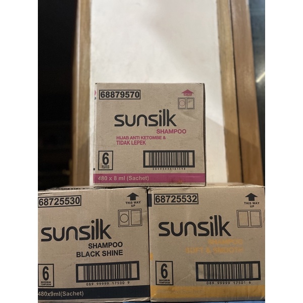 Jual Sunsilk shampoo 1 Dus sachet 480 x 9ml/40renceng all variant ...