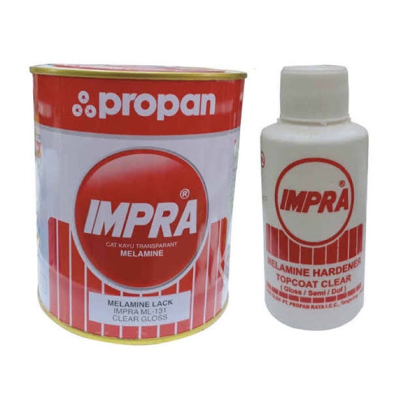 IMPRA MELAMINE LACK ML-131 CLEAR GLOSS - SEMI DAN DOFF 1KG | Shopee ...