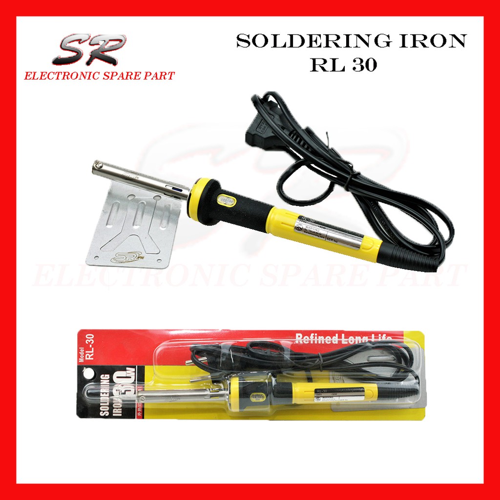 Jual Solder 30W SR JPN ( Soldering Iron / Alat Patri / Listrik ...