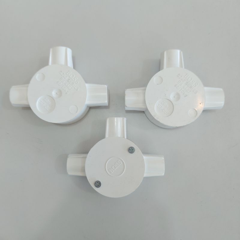 Jual TEE DOS CABANG 3 BOSS 20MM TDUS T DOS T DUS SAMBUNGAN PIPA LISTRIK ...