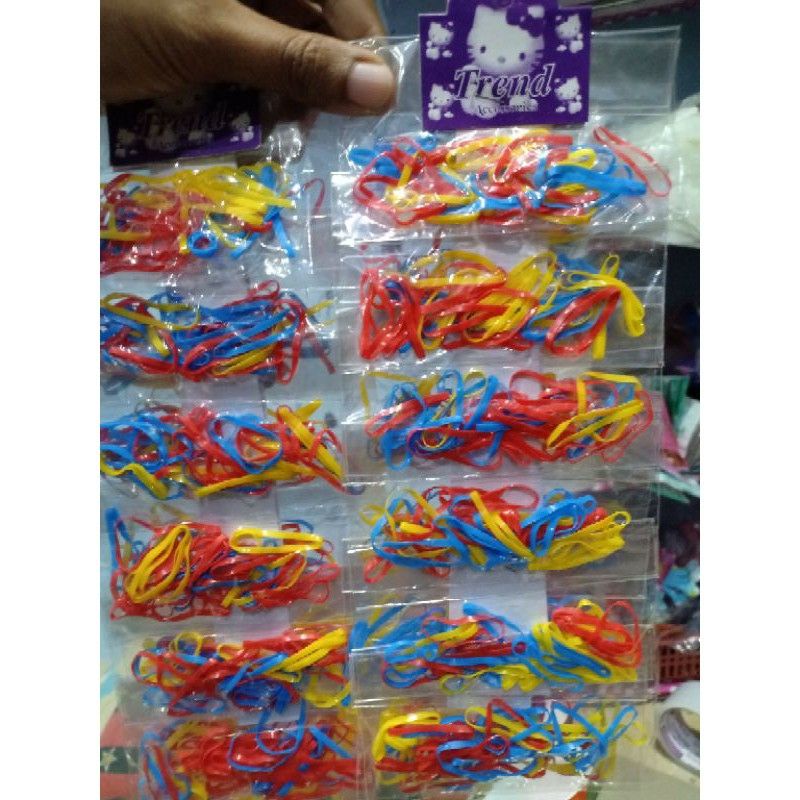 Jual karet tali rambut jepang (seribuan) | Shopee Indonesia