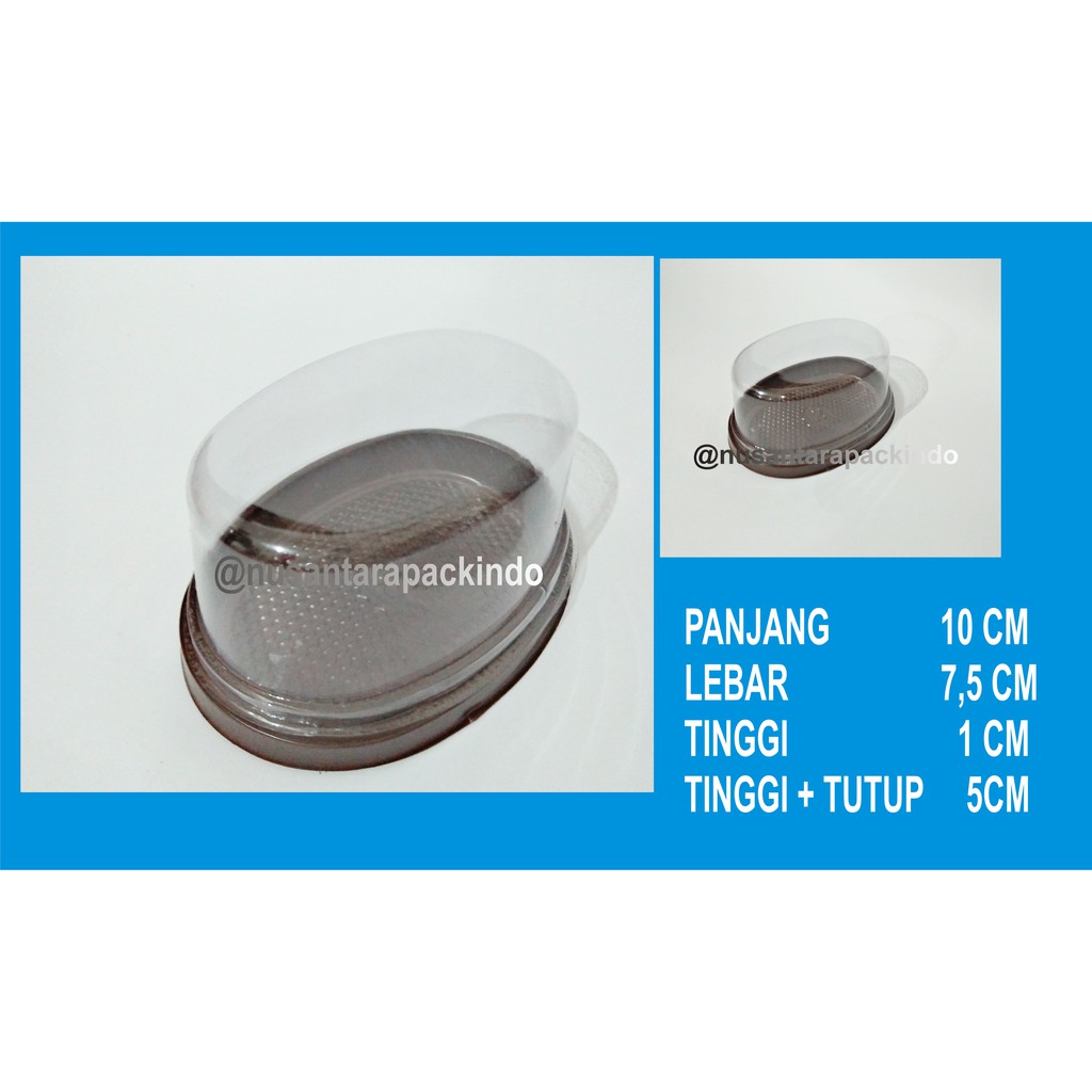 Jual MIKA SS MINI CHEESE CAKE 95 OVAL (20 LBR) | Shopee Indonesia