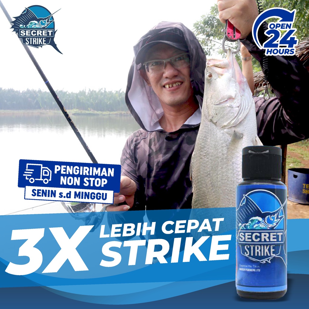 Jual Secret Strike - Essen Pancing Minyak Ikan Hiu Aroma Amis Umpan ... Jual Secret Strike - Essen Pancing Minyak Ikan Hiu Aroma Amis Umpan ...