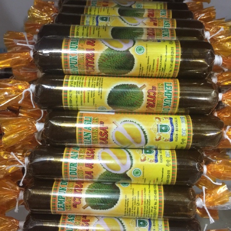 Jual Lempok Durian Asli Bengkalis Riau Citra Rasa - Lempuk Durian ...