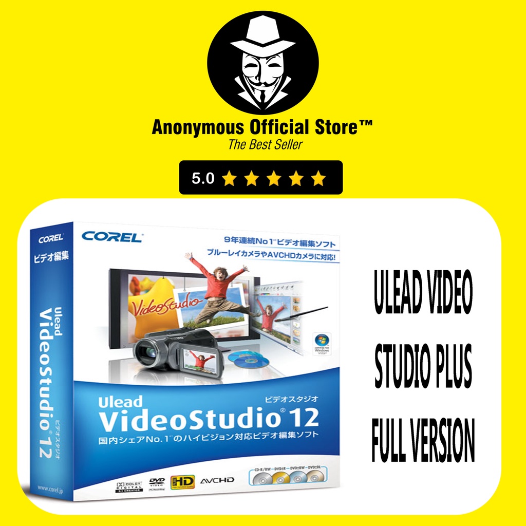 Jual PROGRAM COREL ULEAD VIDEO STUDIO PLUS FULL VERSION LIFETIME ...