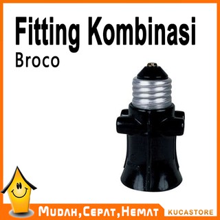 Jual Fitting Kombinasi Broco Fitting Gantung Lampu Broco | Shopee Indonesia