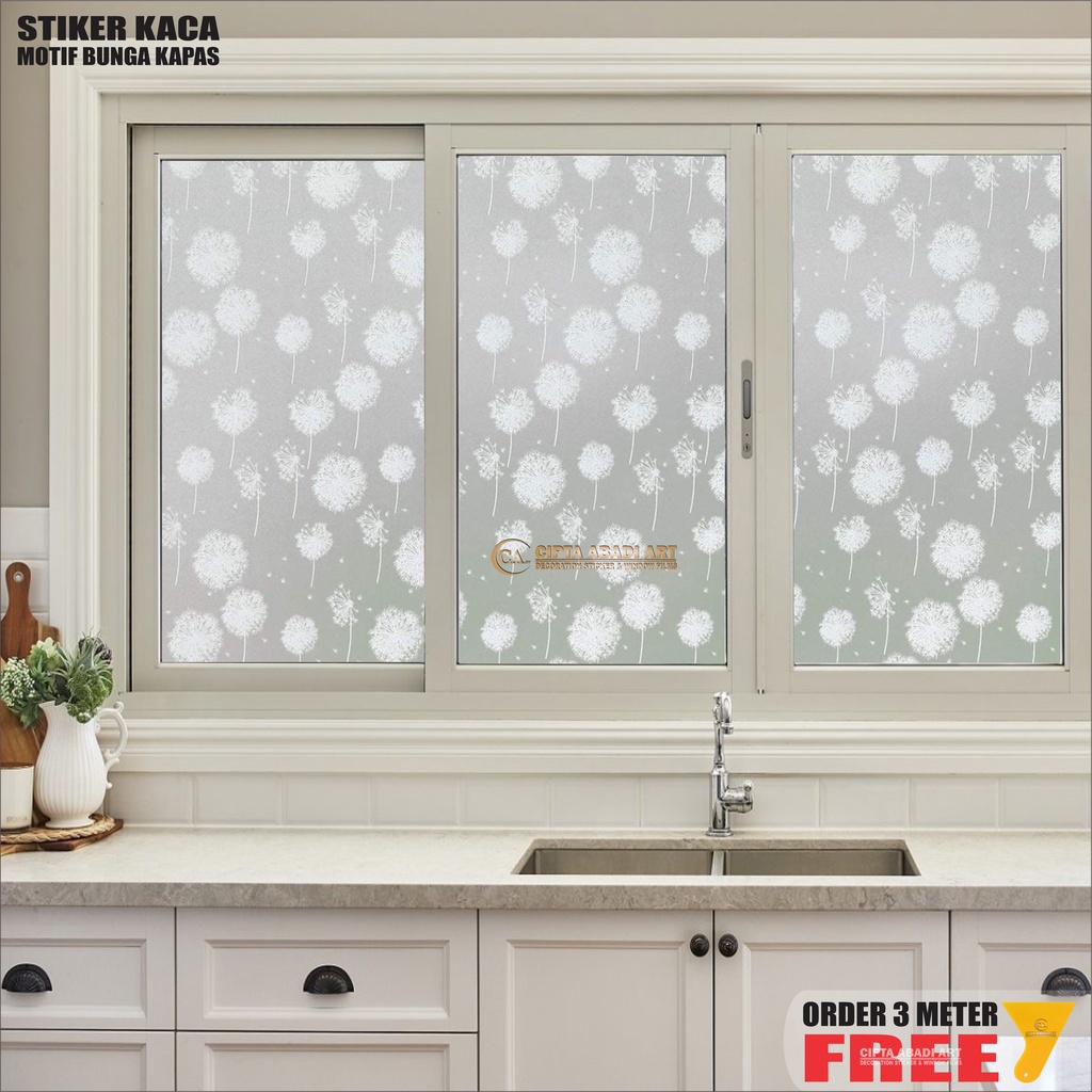 Jual Stiker Kaca Sticker Kaca Jendela Rumah Kantor Sanblast Polos dan ...