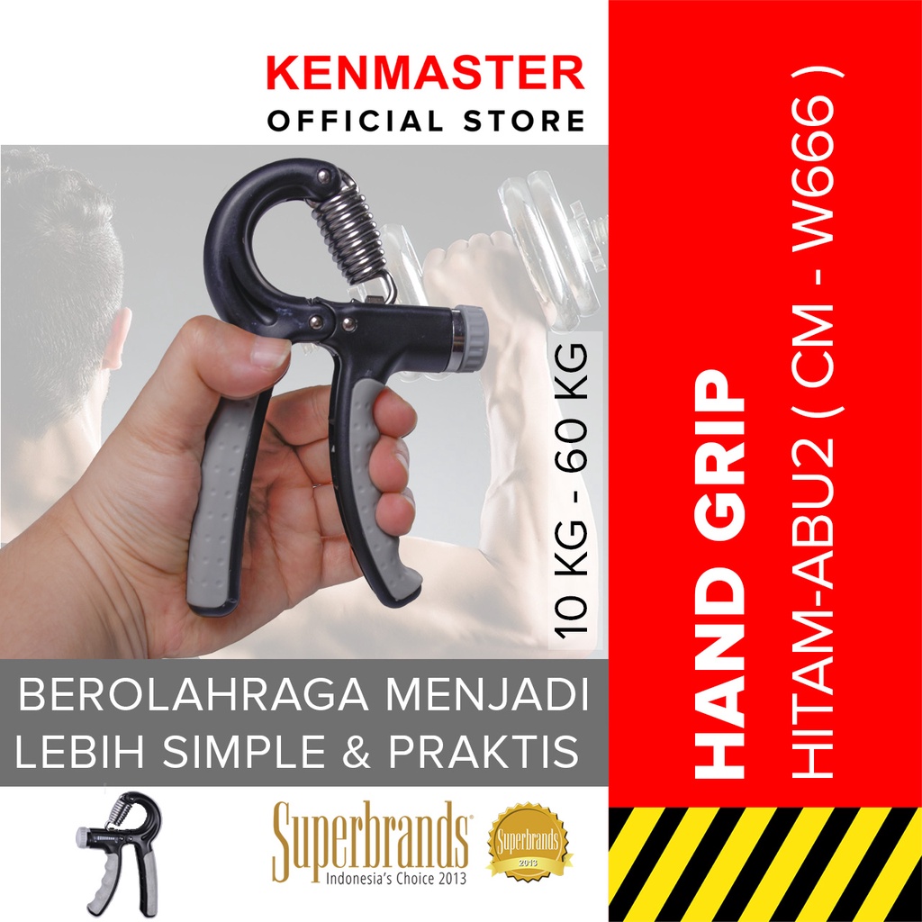 Jual Hand Grip - Alat Latihan Otot Jari Telapak Tangan 10-60Kilogram ...
