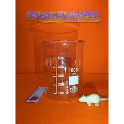 Jual 417 010 600 BEAKER GLASS 600ml LOW FORM - SIMAX | Shopee Indonesia