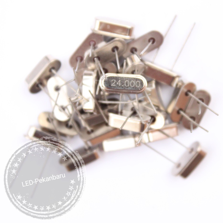 Jual XTAL 24MHZ 24 MHZ 24000 HZ CRYSTAL KRISTAL OSCILLATOR | Shopee Indonesia