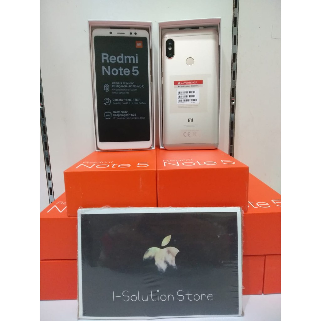 XIAOMI REDMI NOTE 5 PRO RAM 4GB ROM 64GB GOLD GARANSI 1 TAHUN | Shopee ...