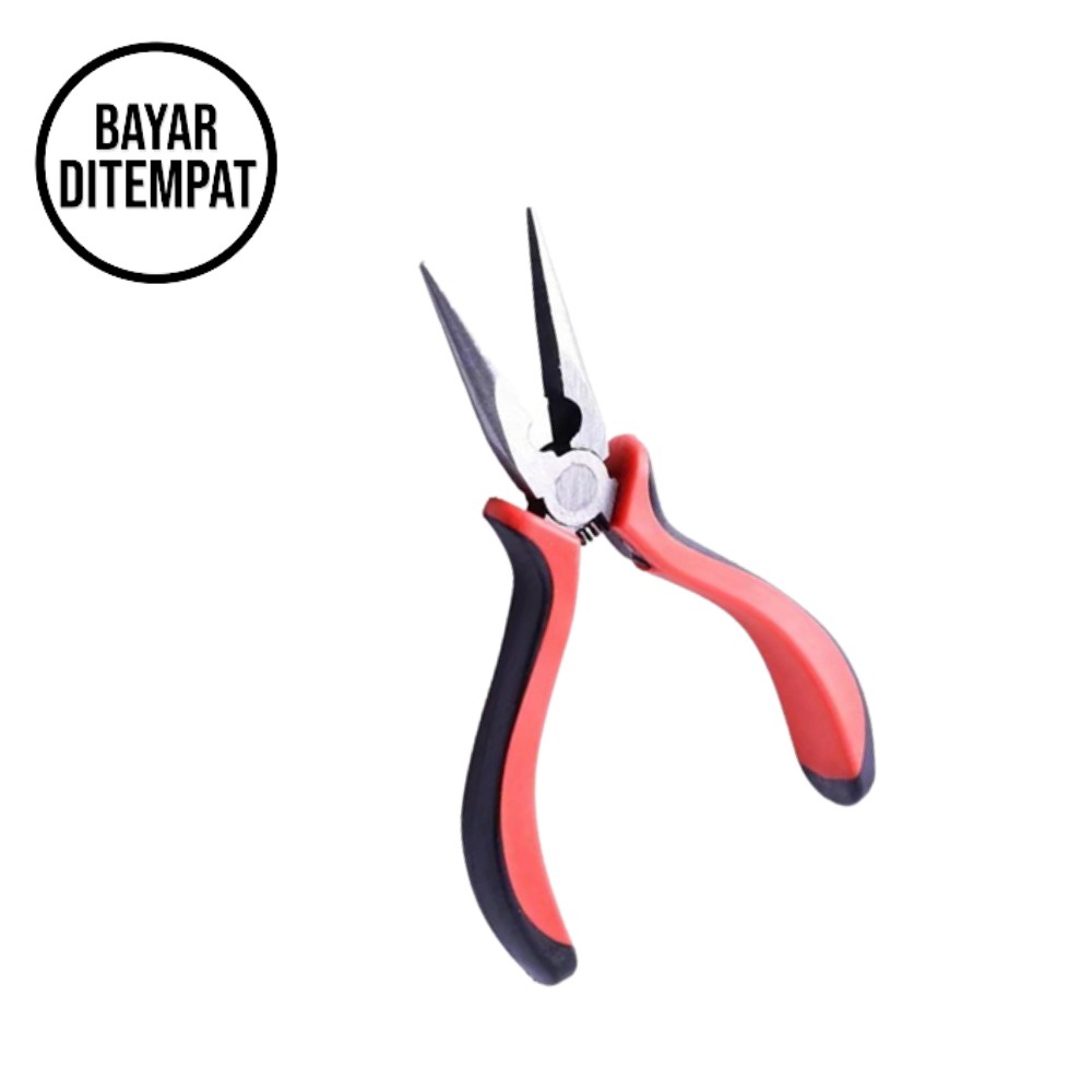 Jual Tang Lancip Mini 5,3 Inch Tang Long Nose Tang Mini Pembuka Baut | Shopee Indonesia