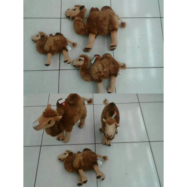 Jual Boneka mainan anak binatang / hewan khas timur tengah unta / onta ...