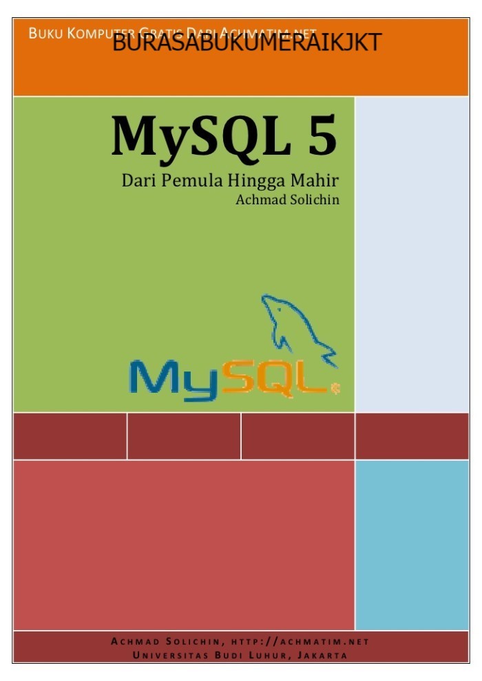 Jual Buku MySQL Dari Pemula Hingga Mahir (BUKU CETAK) | Shopee Indonesia