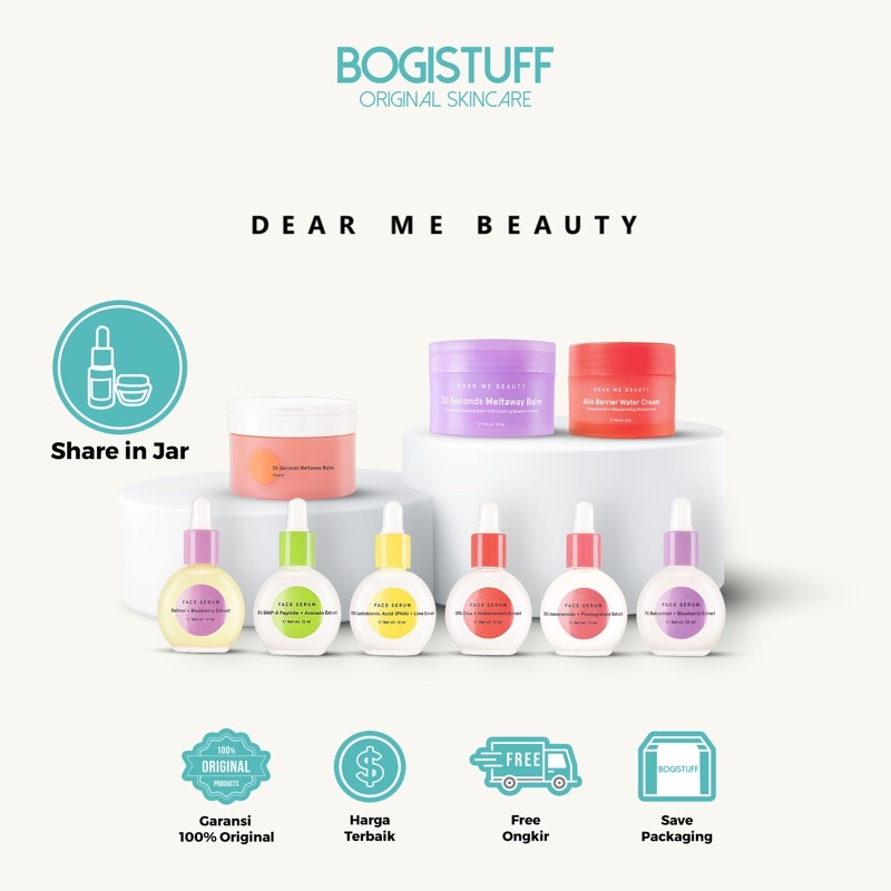 Jual DEAR ME BEAUTY 30 SECOND MELT AWAY CLEANSING BALM PEACH BLUEBERRY ...