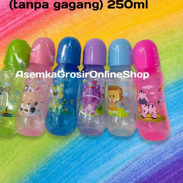 Jual Update Botol Susu Gagang Karakter Bening Warna 240ml | Shopee ...