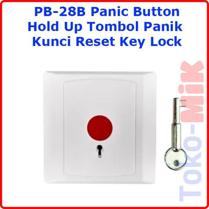 Jual CUCI GUDANG PB-28B Panic Button Hold Up Tombol Panik Kunci Reset ...