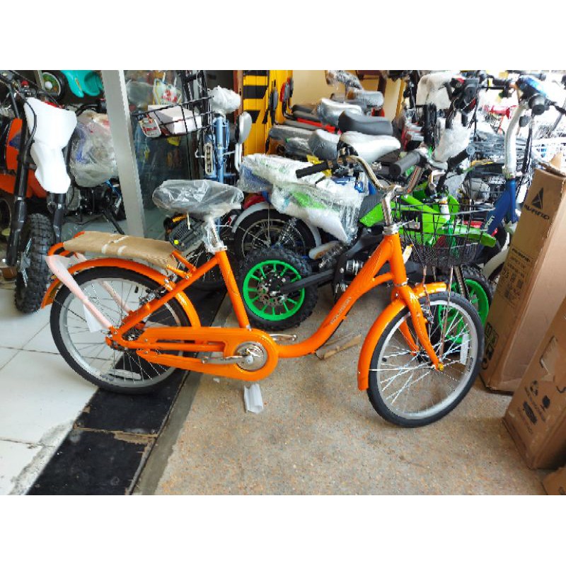 Jual sepeda mini 20 inch Polygon Coastal Oranye Terbaru | Shopee Indonesia
