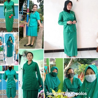 Jual SERAGAM PKK/ Seragam PKK polos/ Seragam PKK Nasional/ Seragam PKK ...