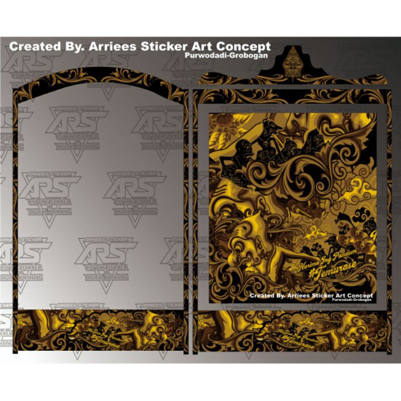 Jual Sticker kandang model ebod oriq sazimi dll | Shopee Indonesia