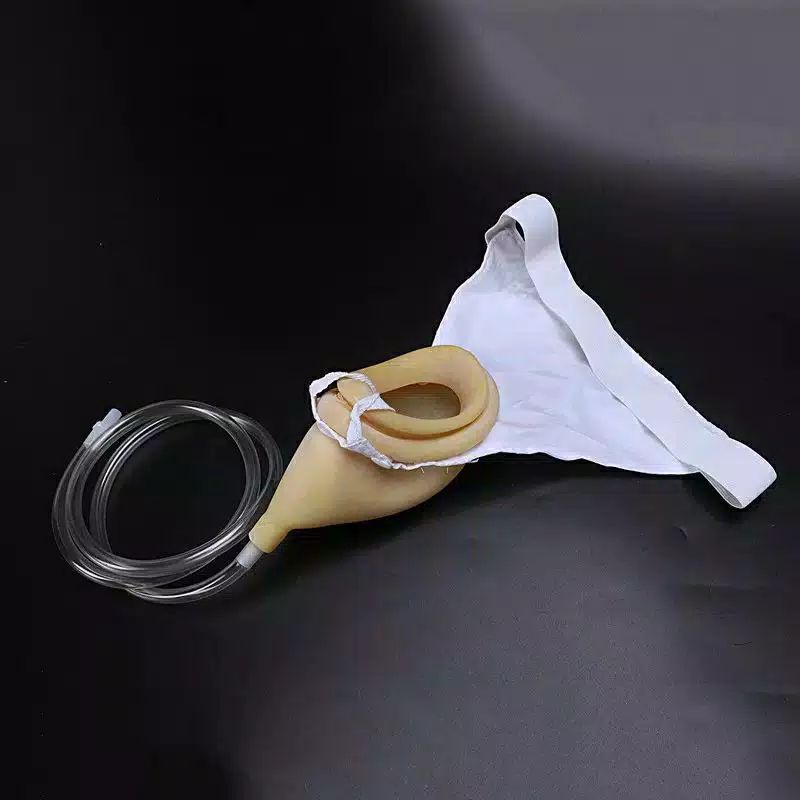 Jual Kencing Pasien Stroke Pria Wanita lengkap dengan urin bag 1000ml ...